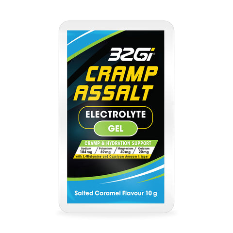 Cramp Assalt - Anti-Cramp & Electrolyte Gel – 32Gi Global